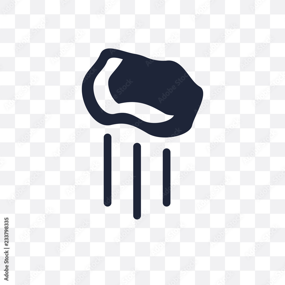 Meteor transparent icon. Meteor symbol design from Astronomy collection ...