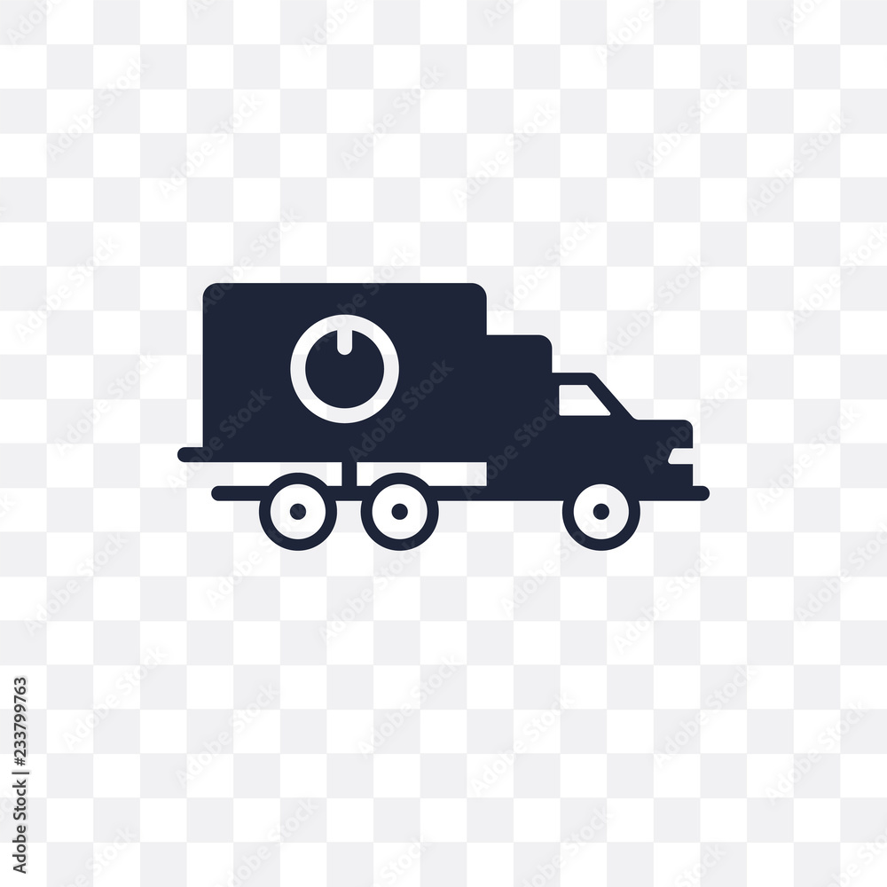 Delivery truck transparent icon. Delivery truck symbol design from ...