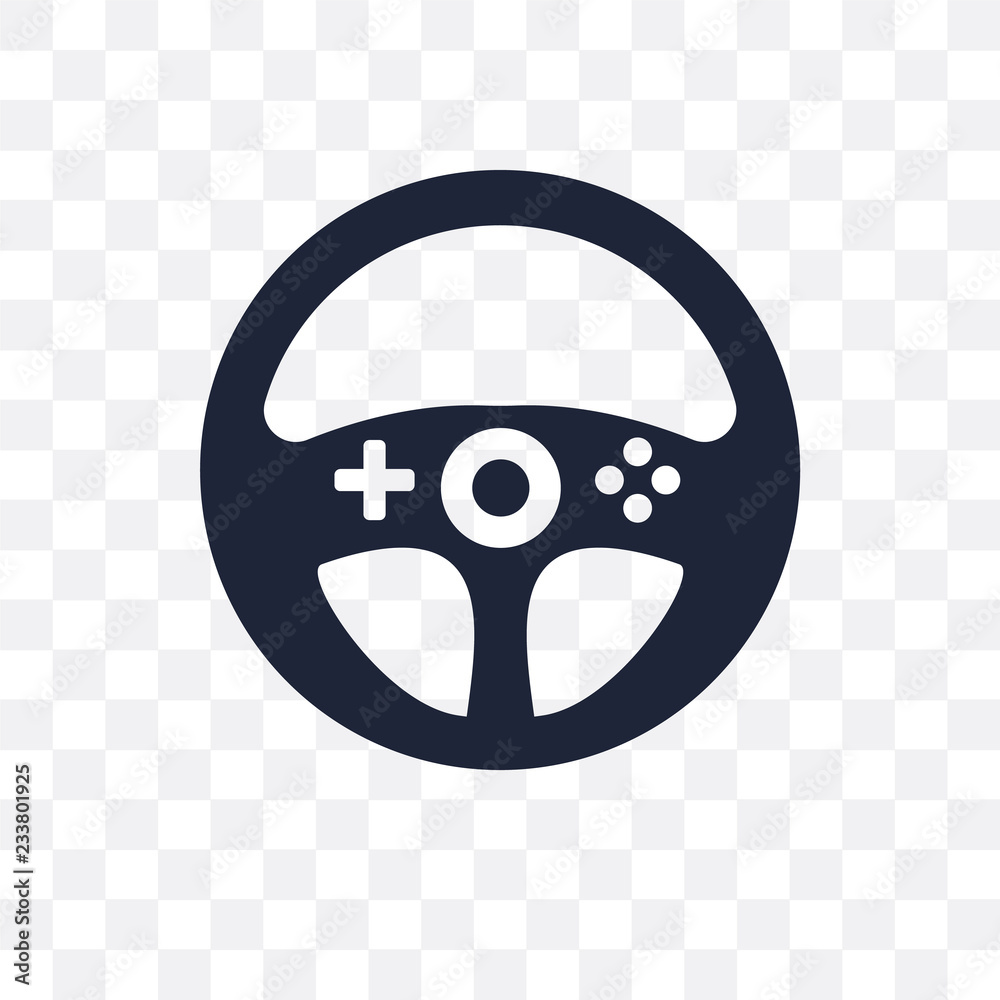 Steering wheel transparent icon. Steering wheel symbol design from ...