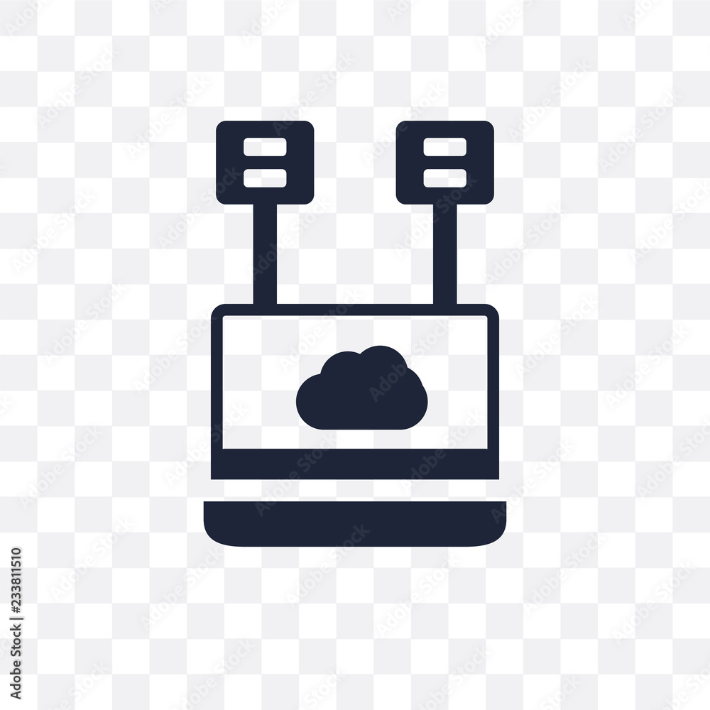 virtualization transparent icon. virtualization symbol design from ...