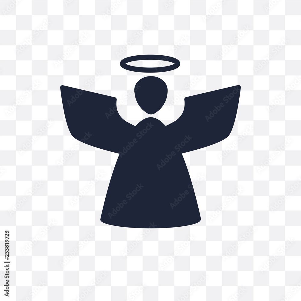 Angel transparent icon. Angel symbol design from Religion collection ...