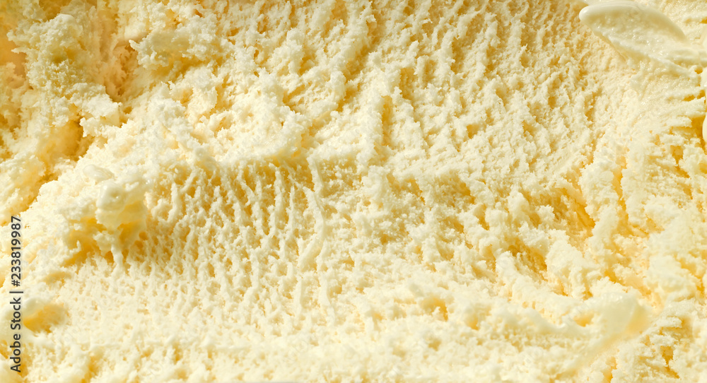 Vanilla Ice Cream Background
