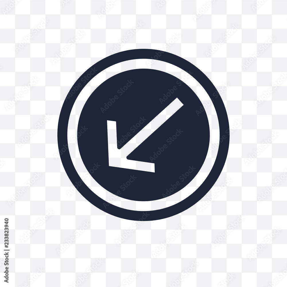 Keep left sign transparent icon. Keep left sign symbol design from ...