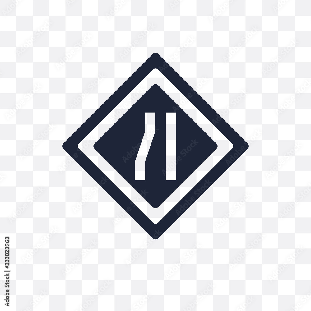 Lane sign transparent icon. Lane sign symbol design from Traffic signs ...