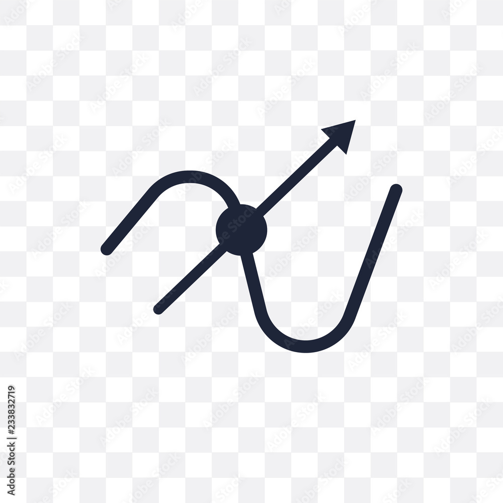 Tangent transparent icon. Tangent symbol design from Analytics ...