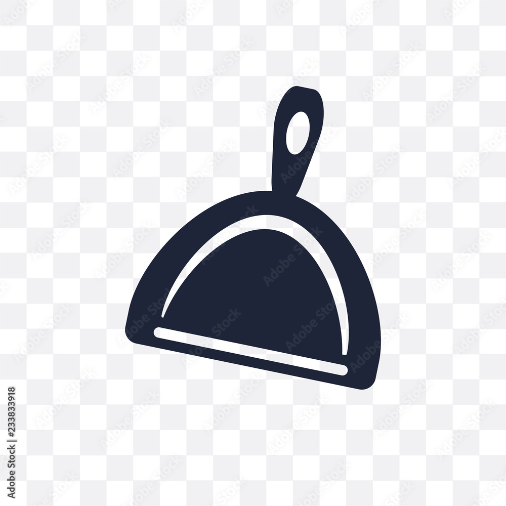 Dust pan transparent icon. Dust pan symbol design from Cleaning ...