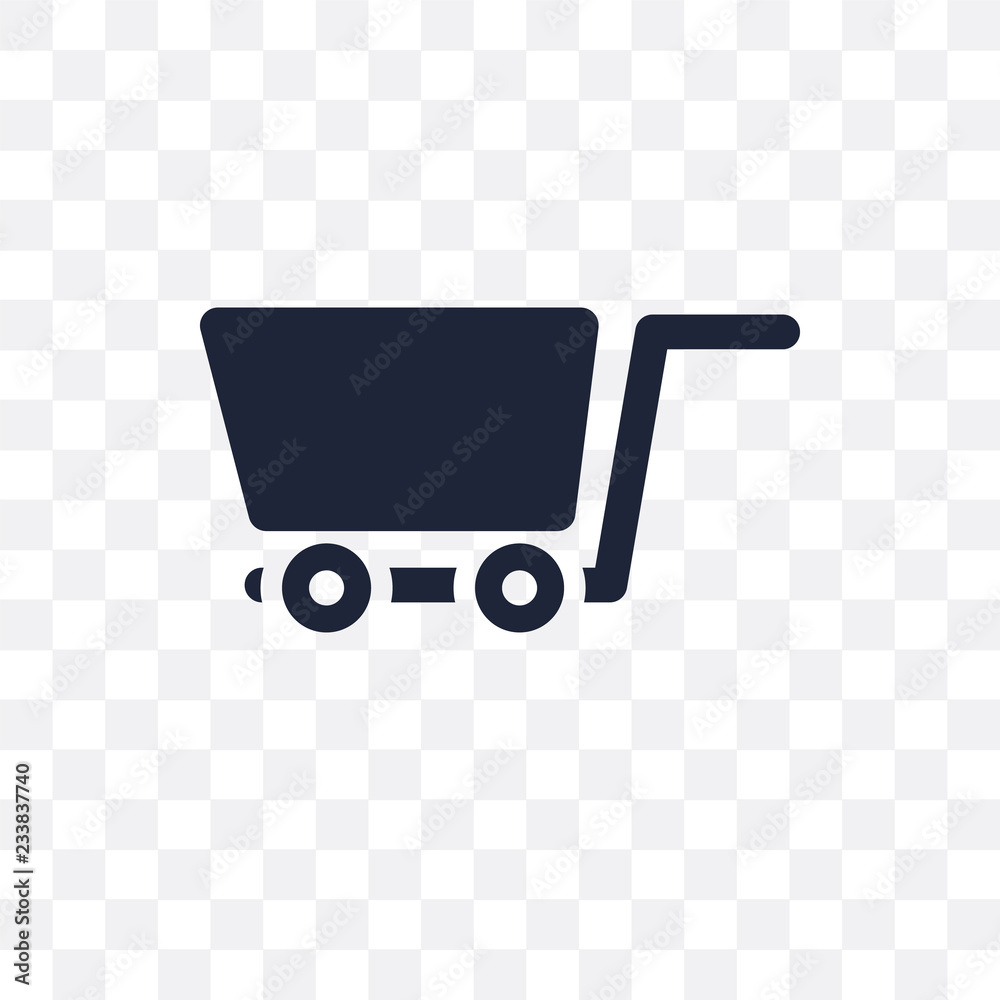 Cart transparent icon. Cart symbol design from Ecommerce collection ...