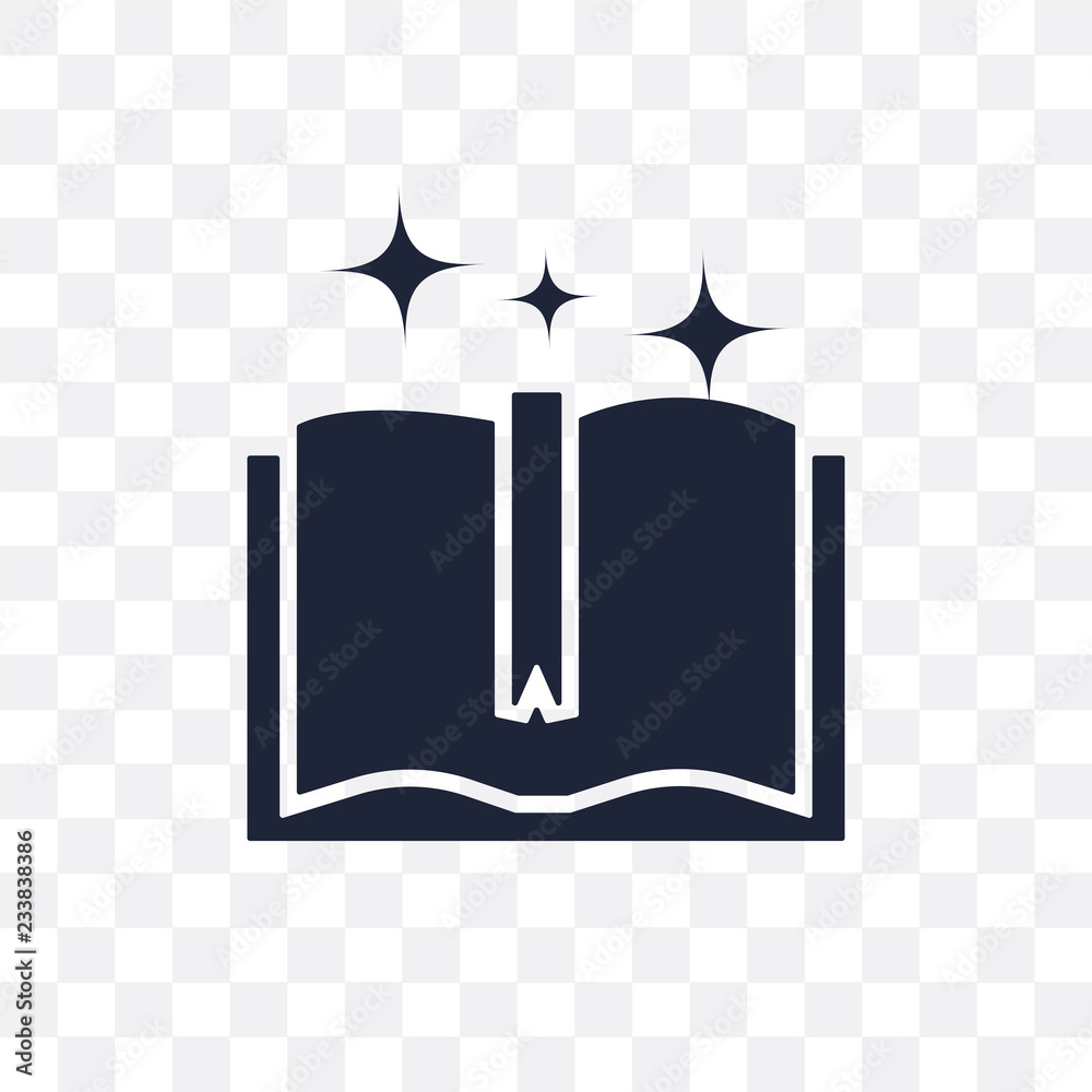 Spellbook transparent icon. Spellbook symbol design from Fairy tale ...