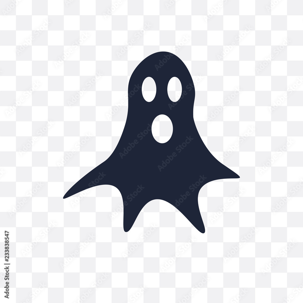 Ghost transparent icon. Ghost symbol design from Fairy tale collection ...