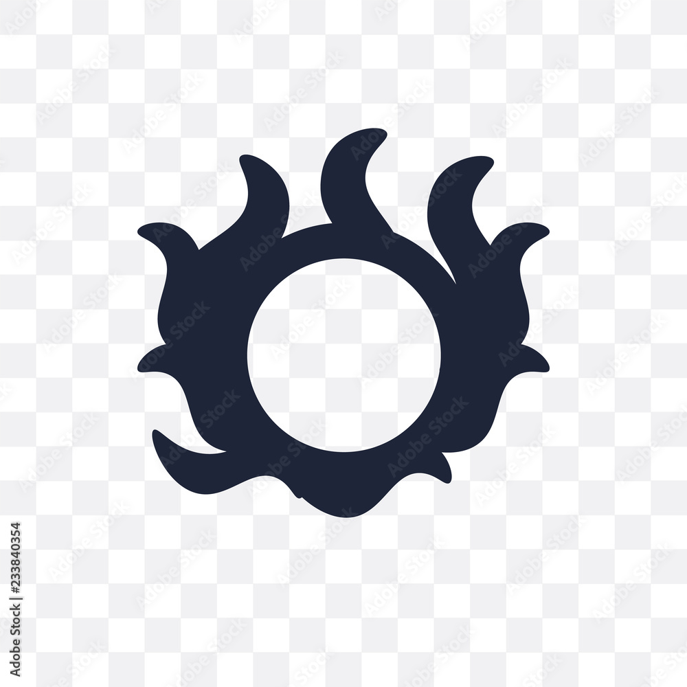 Ring of fire transparent icon. Ring of fire symbol design from Circus ...