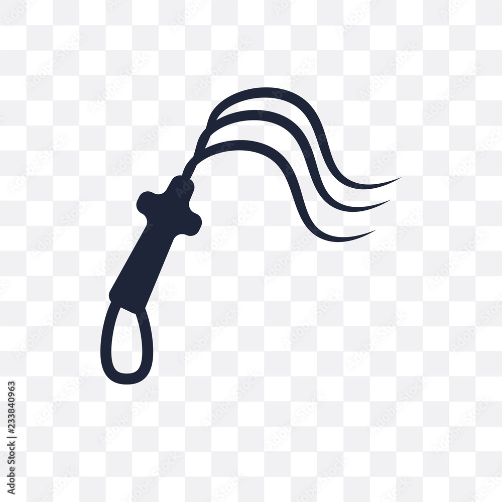 Whip transparent icon. Whip symbol design from Desert collection. Stock ...