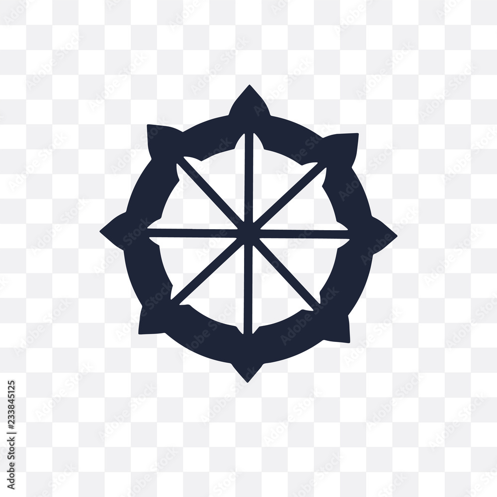 Dharma transparent icon. Dharma symbol design from India collection ...