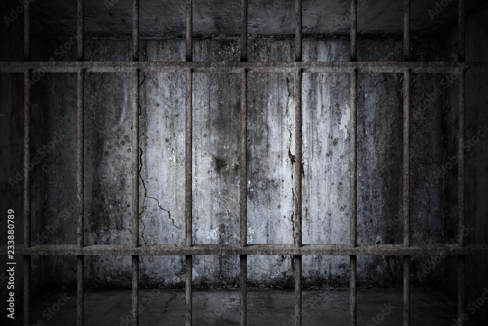 Rusty Jail Bars