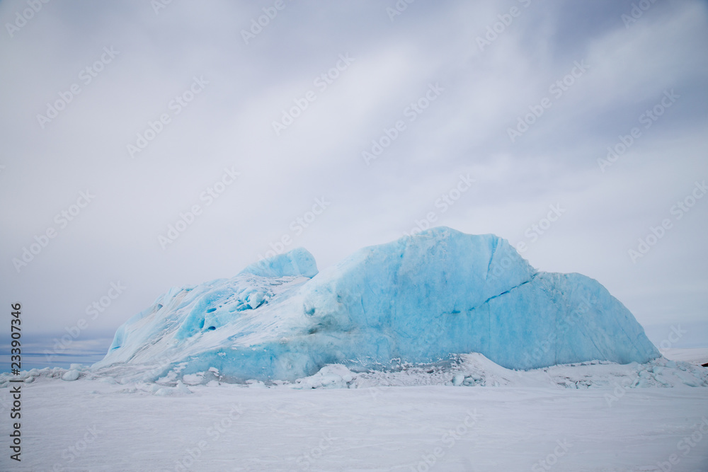 Blue Ice iceberg Stock Photo | Adobe Stock