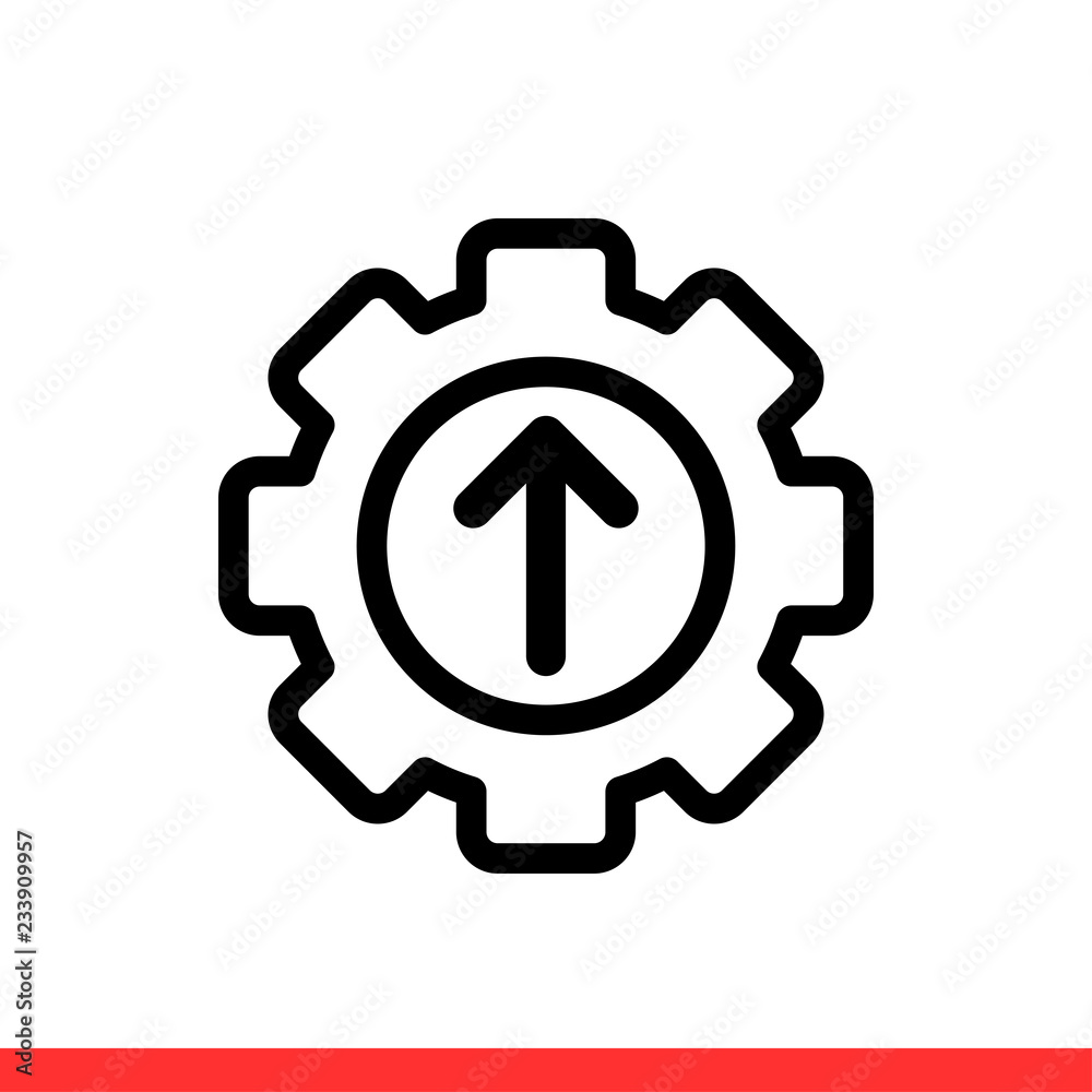 Operational excellence icon, vector illustration Stock Vector | Adobe Stock