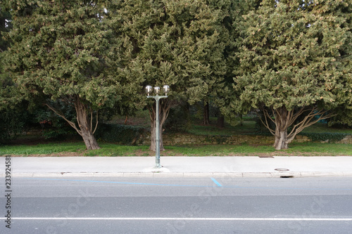 Street Sidewalk View