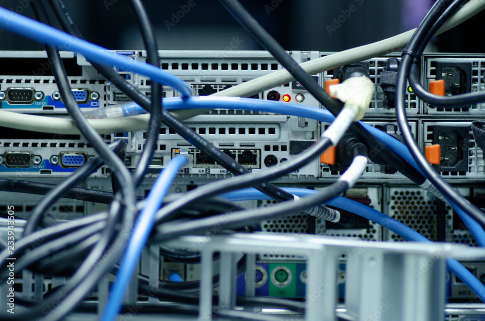 Tangled Wires Data Center