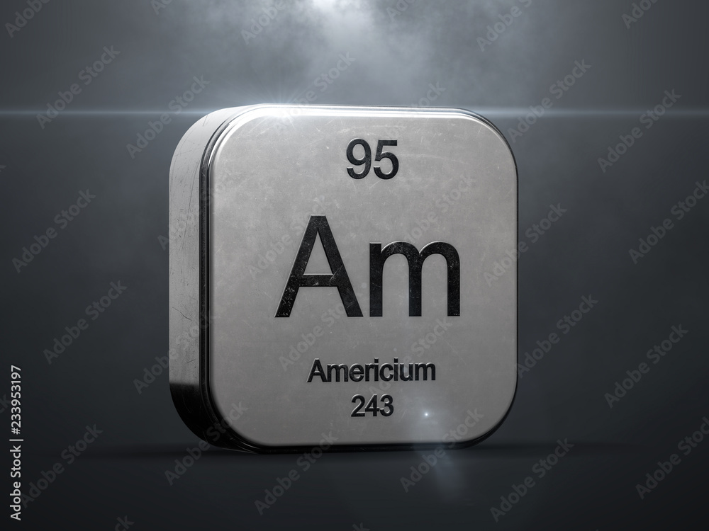 Americium Symbol