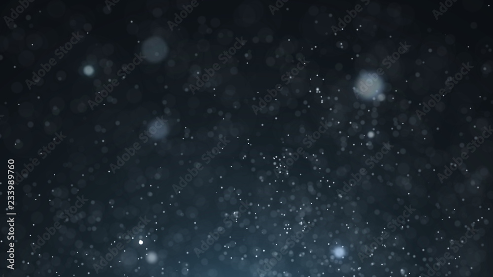 Dust particles. Abstract particle background. Dots background. 4k ...