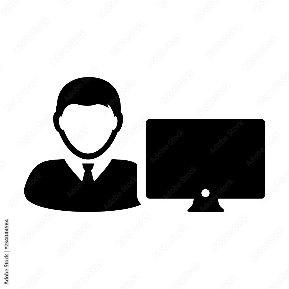 Male Computer Avatar