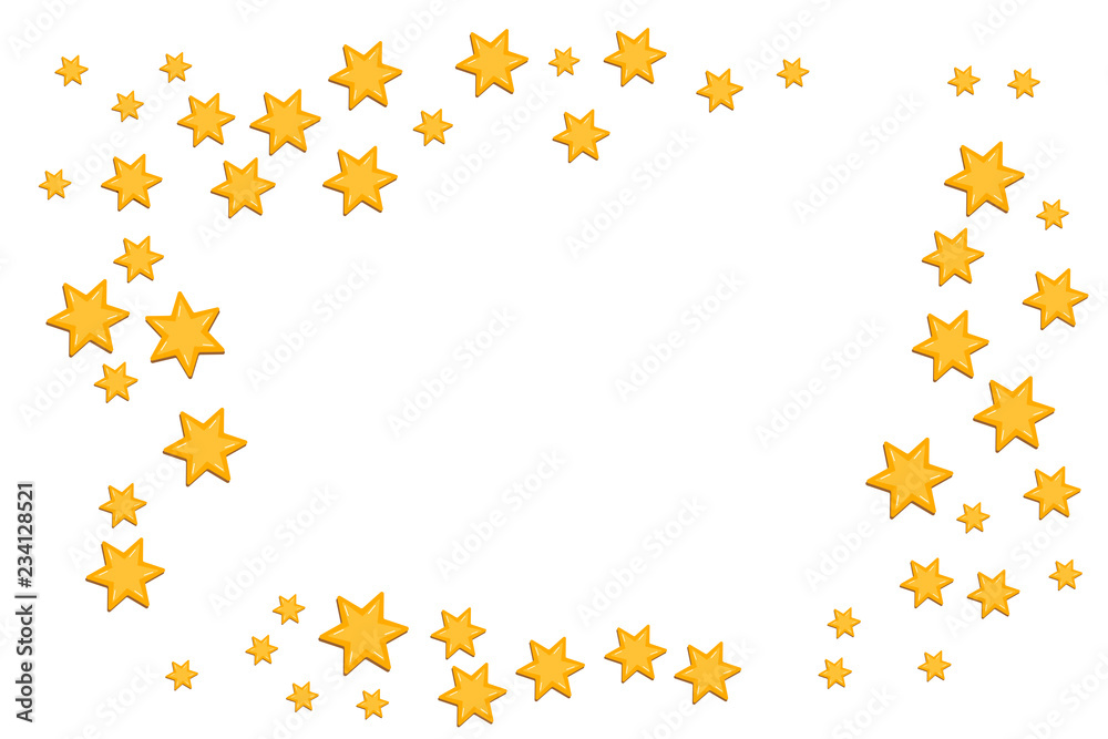 Christmas Star Border Clipart
