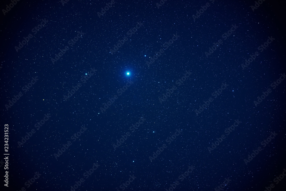 Milky Way stars photographed with astronomical telescope. My astronomy ...