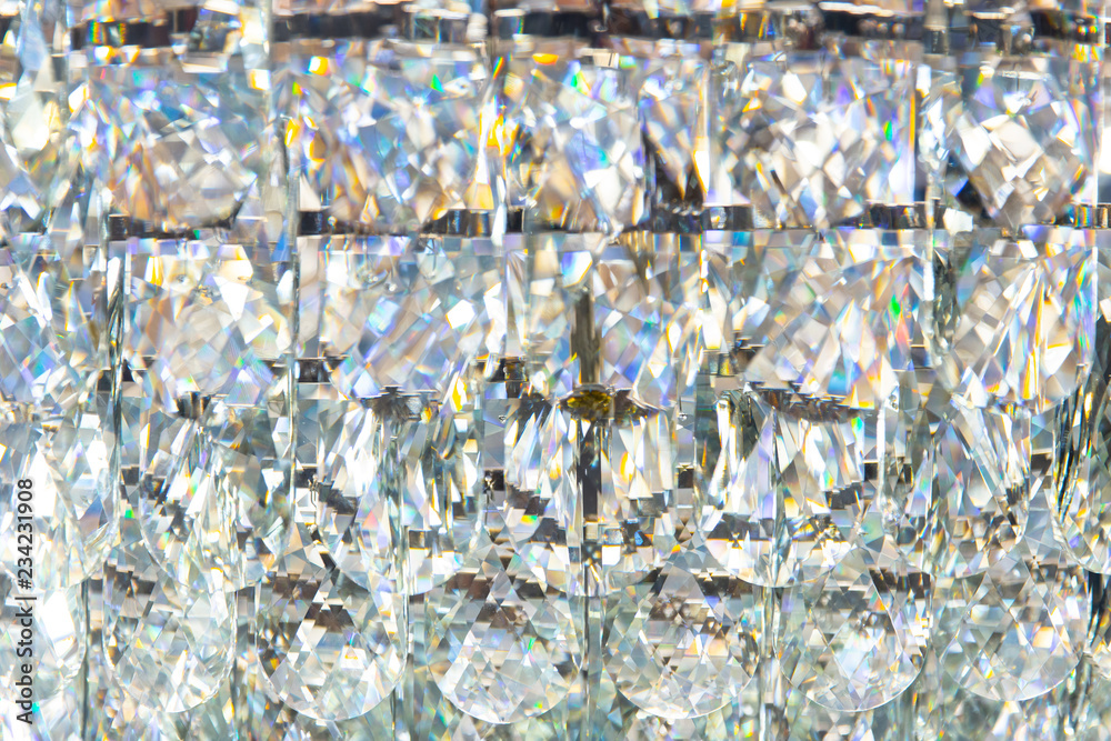 Diamond crystal glass reflect texture pattern luxury background. Stock ...