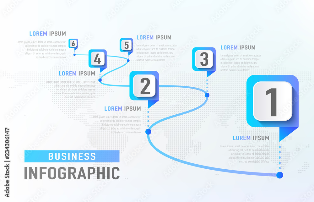 Timeline Infographic Template Ai