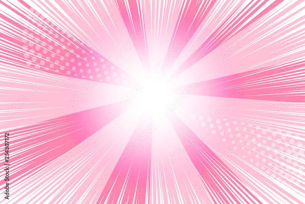 Pink cartoon background Stock Vector | Adobe Stock