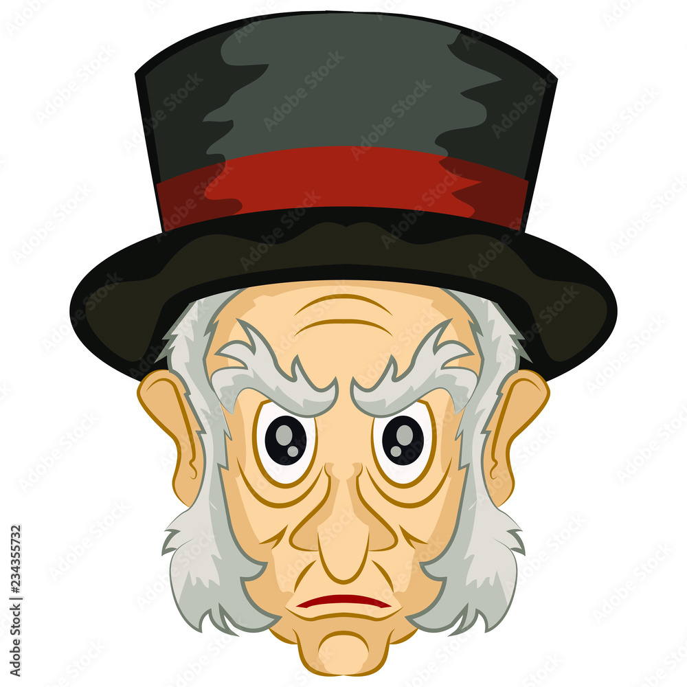 Ebenezer Scrooge Cartoon