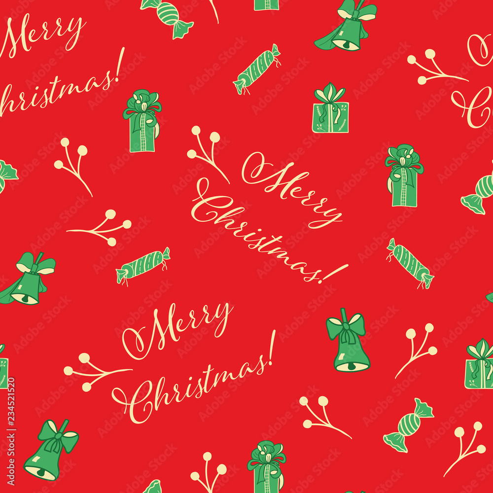 Red Christmas Wrapping Paper