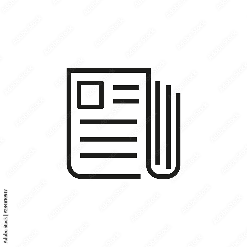Article Icon Vector