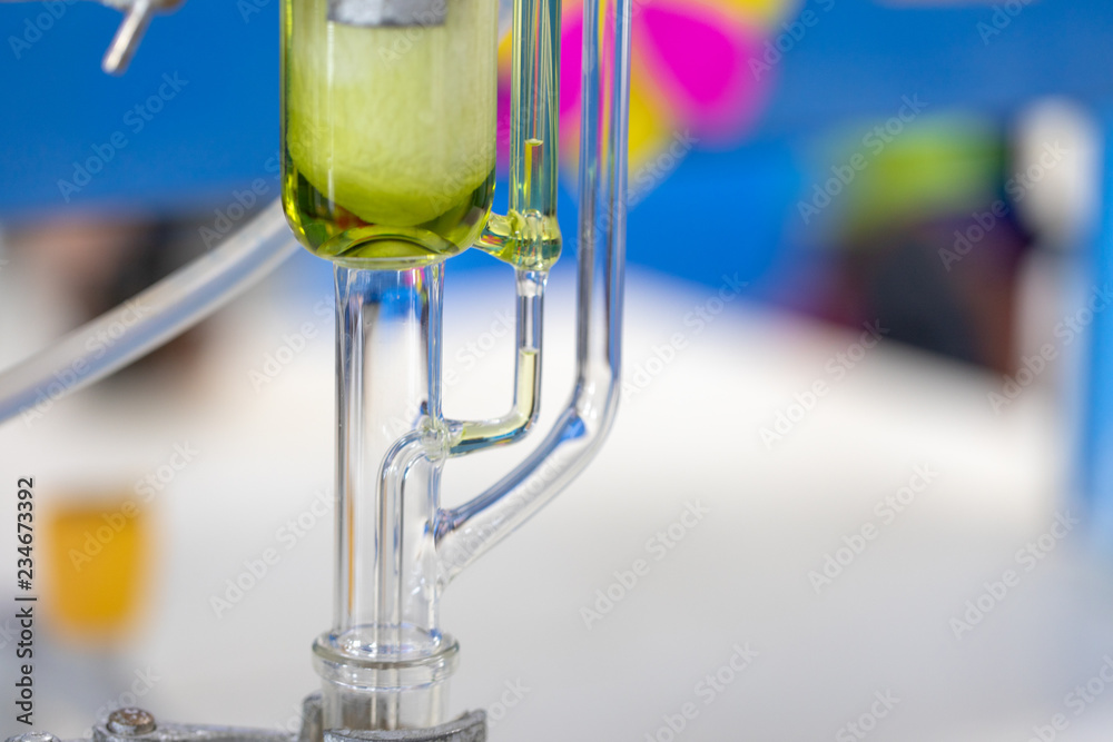 The study Separating by filtration and evaporation condensation the ...