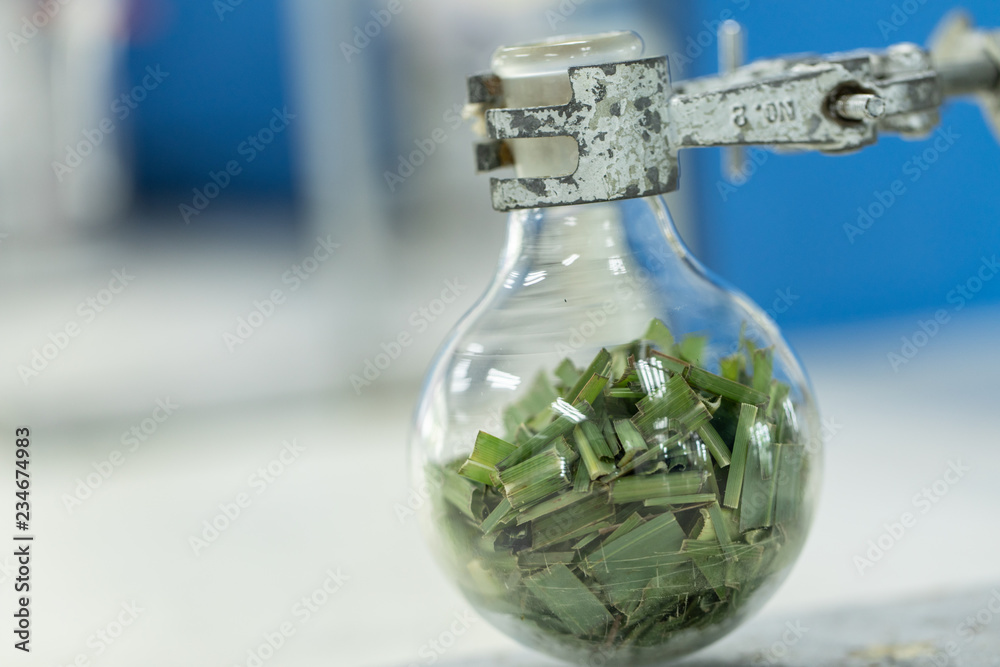 The study Separating by filtration and evaporation condensation the ...