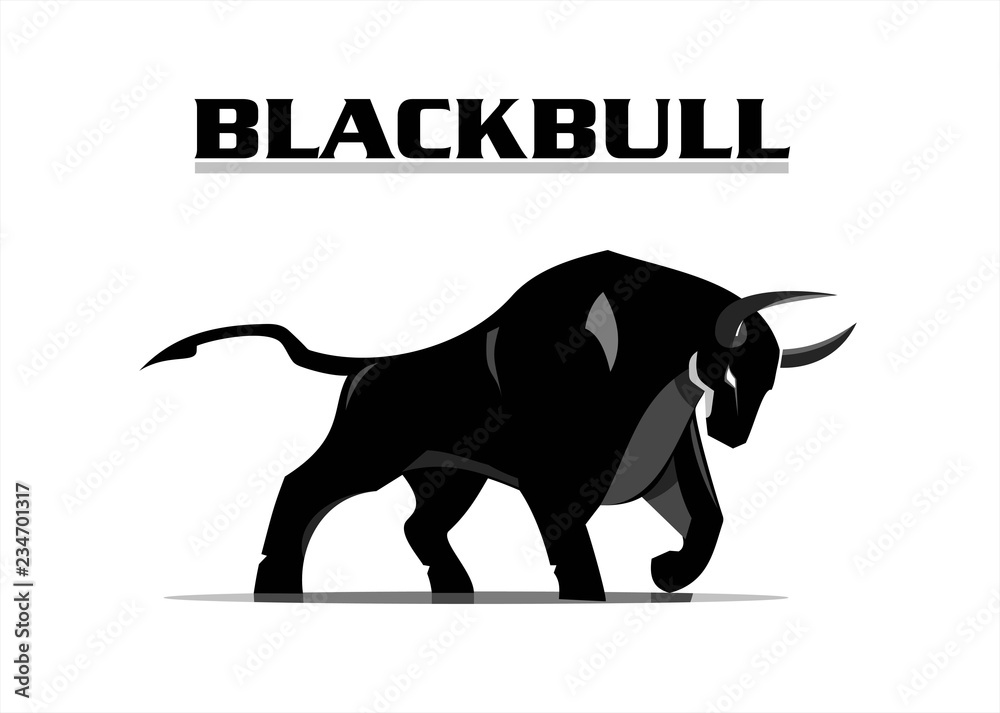 Wild Bull Vector