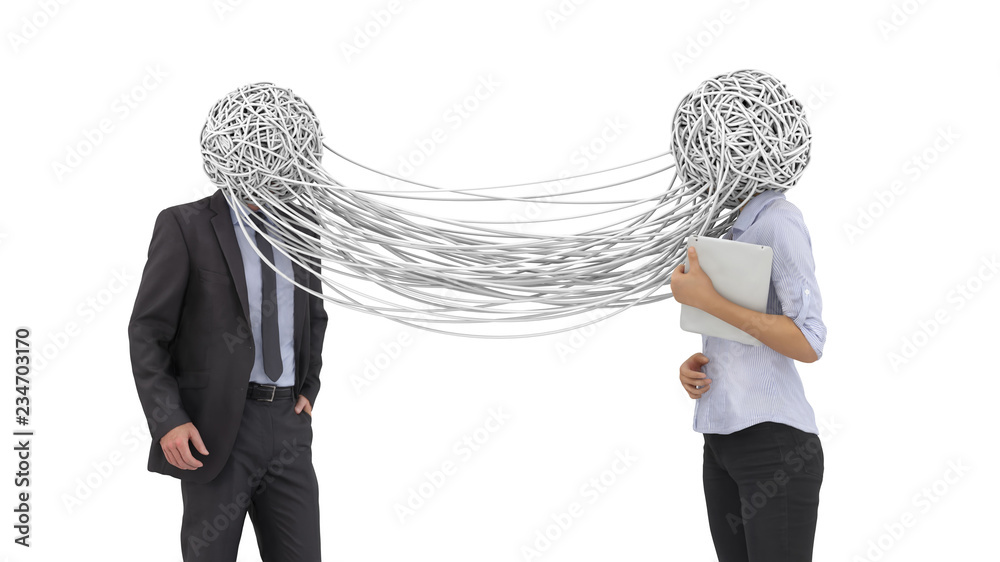 Two People Connected