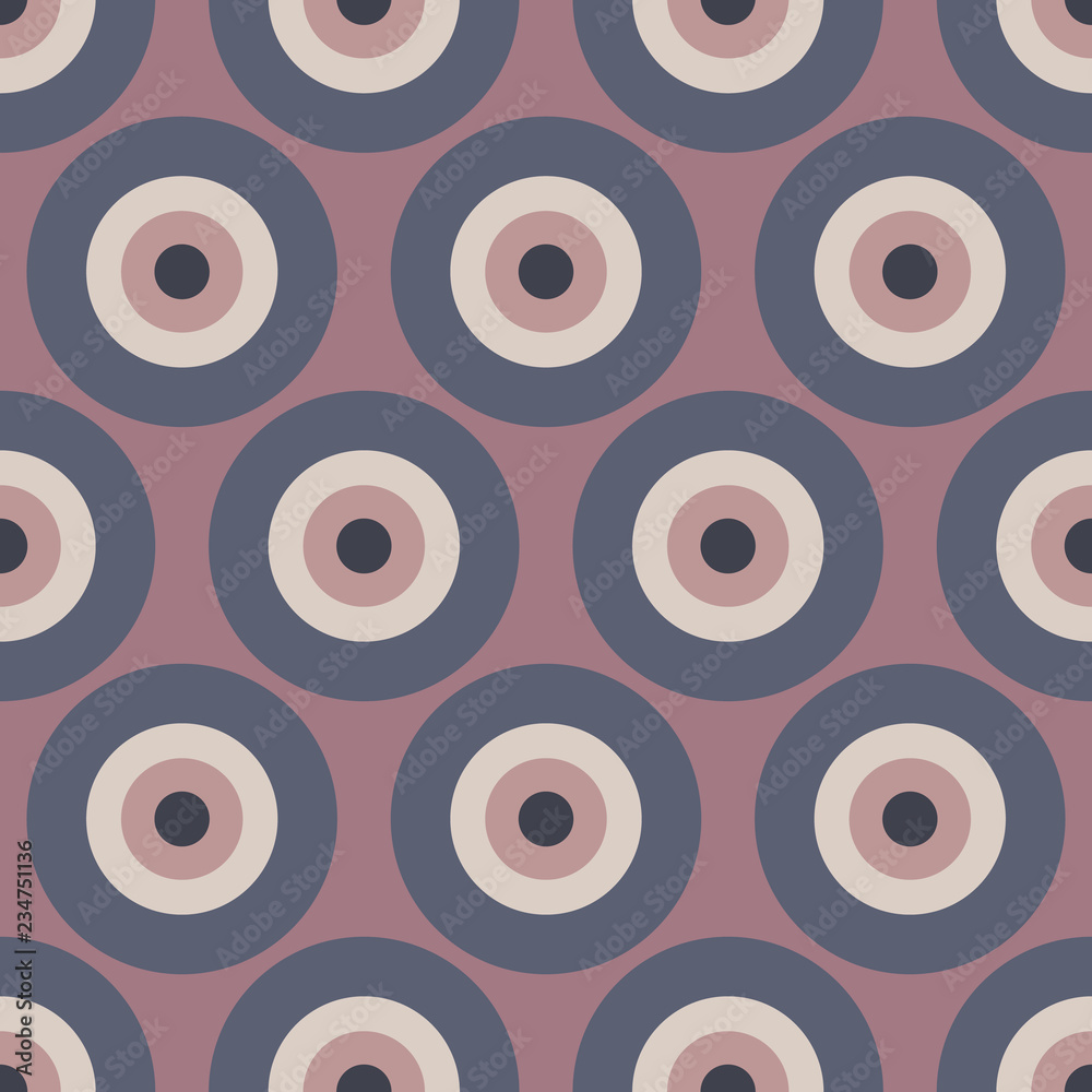 Simplified eye ball pattern, seamless repeat in neutral colors. Trendy ...