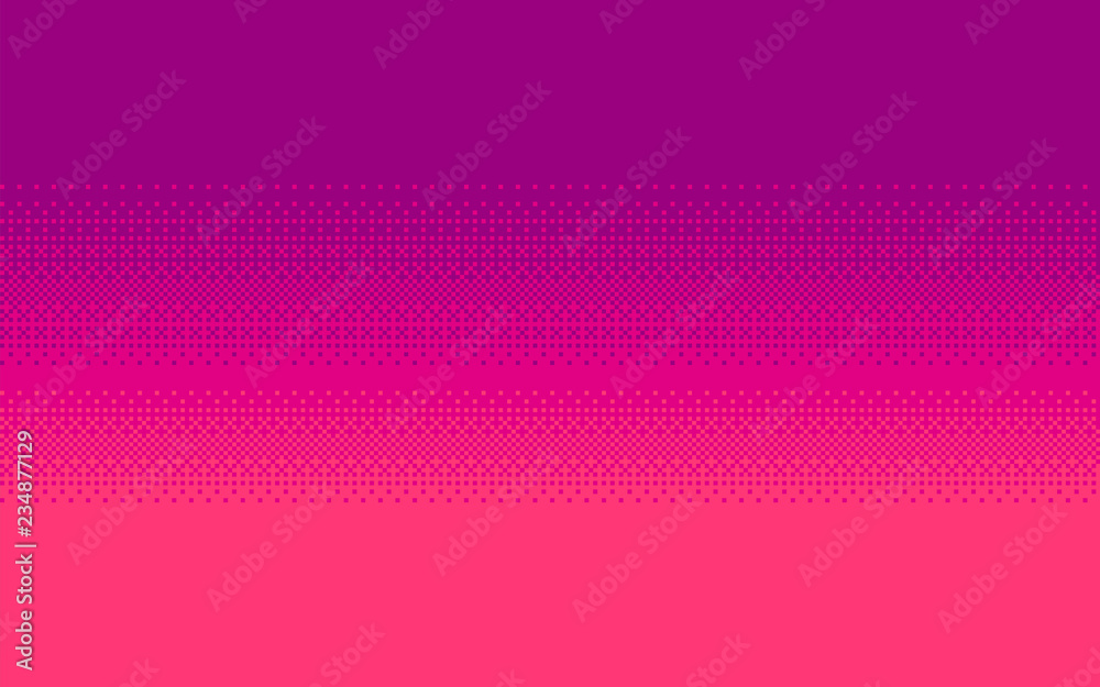 Pixel art gradient color. Dithering vector background. Stock Vector ...