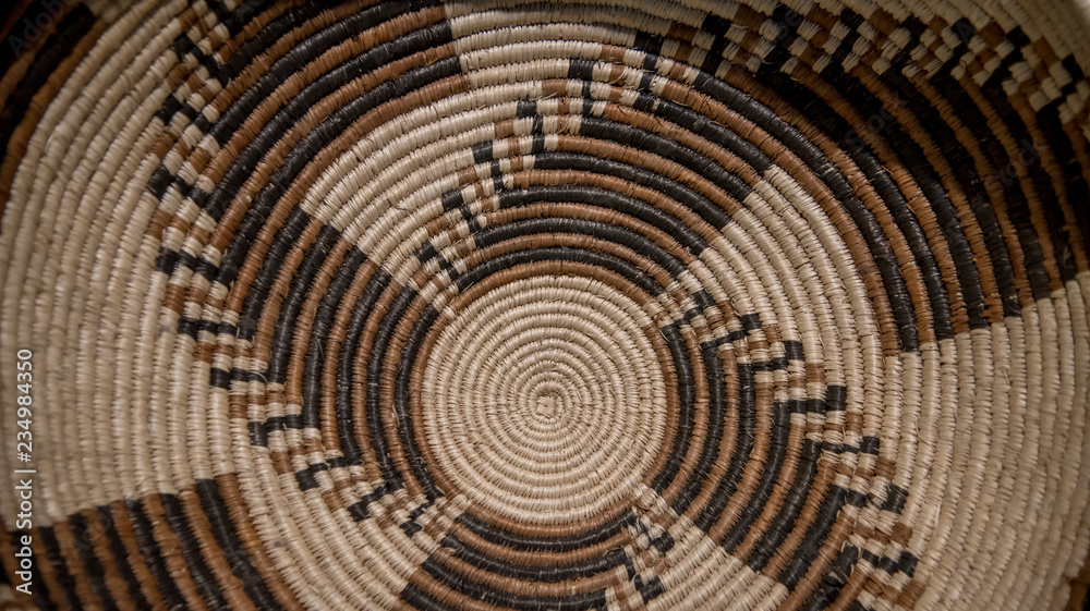 Foto de textura rustica de canasto en colores tierra geometria circular ...