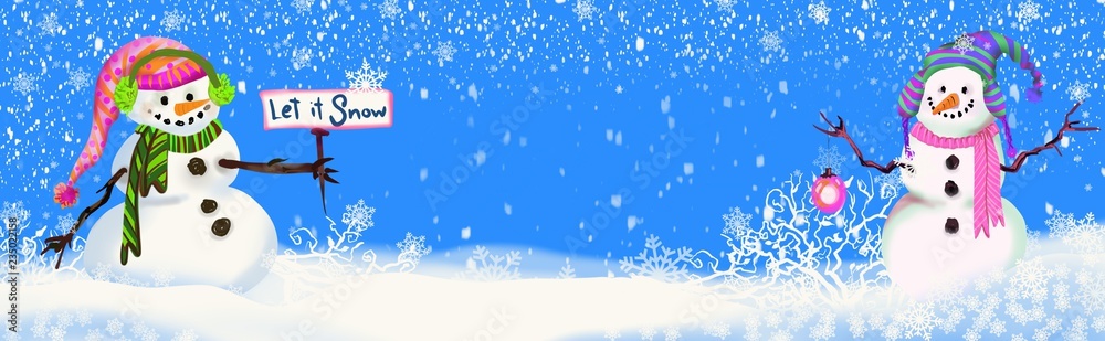 Snow Facebook Banner