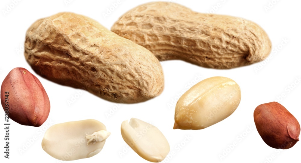Peanuts - Isolated Stock Photo | Adobe Stock