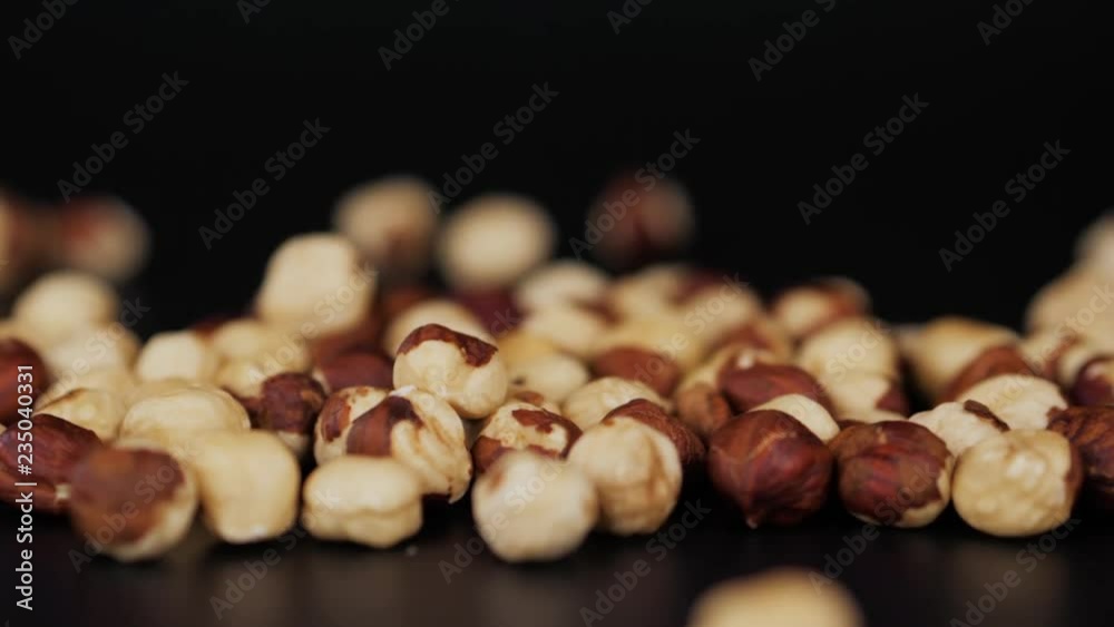 Vidéo Stock Composition with dried assorted nuts. Delicacies. Various ...