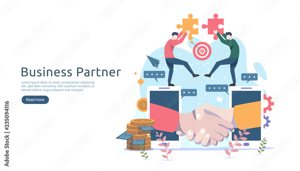 Business Partnership Banner