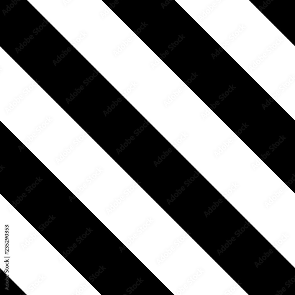 Seamless vector diagonal stripe pattern black and white. Design for wallpaper, fabric, textile ...