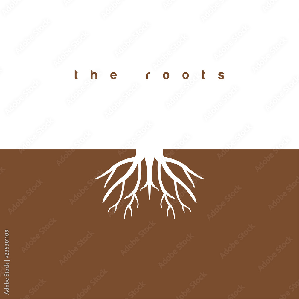 The roots graphic design template vector illustration Stock Vector ...