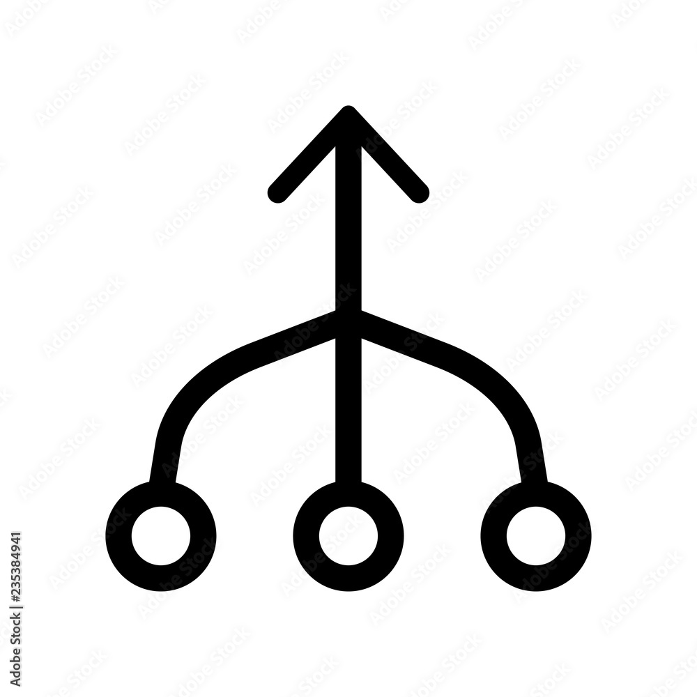 Consolidation icon vector illustration Stock Vector | Adobe Stock