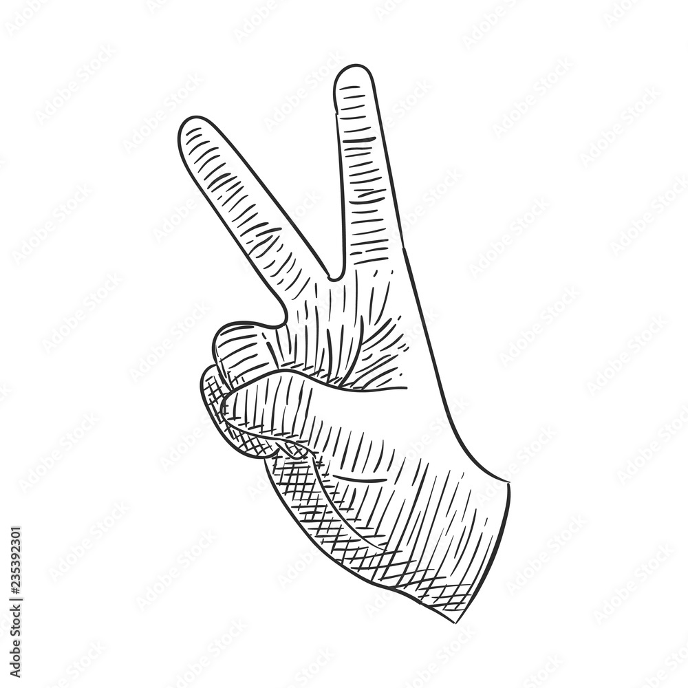 3d Peace Symbol Drawing