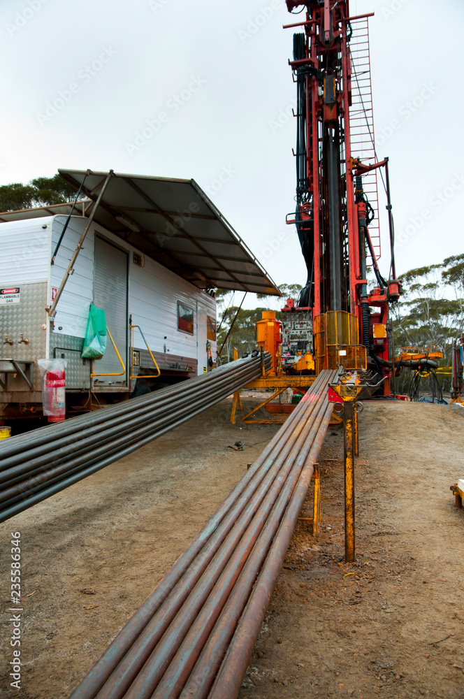 Core Drill Rig for Exploration Stock Photo | Adobe Stock