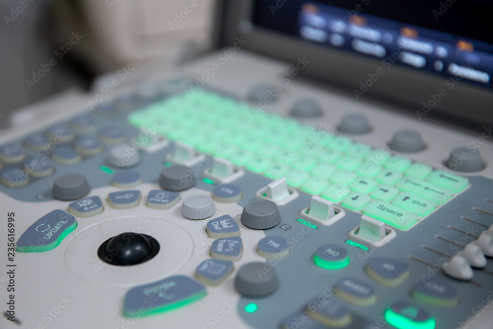 Ultrasound scanning machine Stock Photo | Adobe Stock
