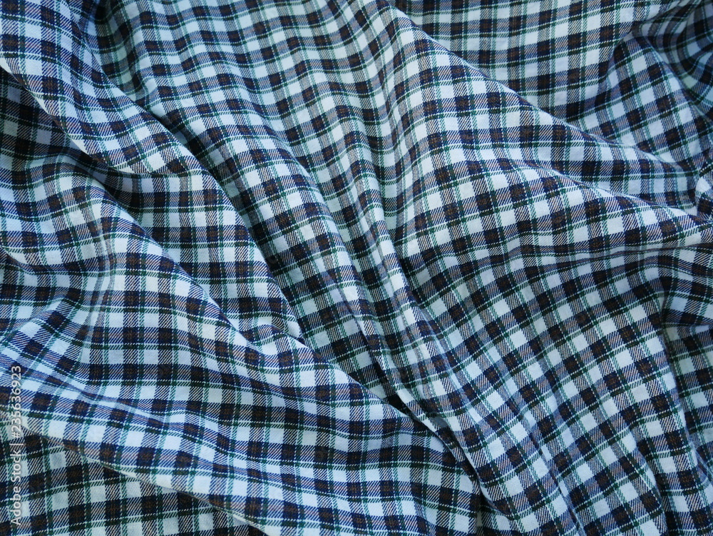 Square pattern fabric background. Scott chintz fabric for design.Plaid ...